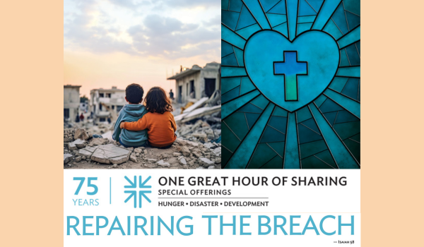 One Great Hour of Sharing Offering - First United Presbyterian Church