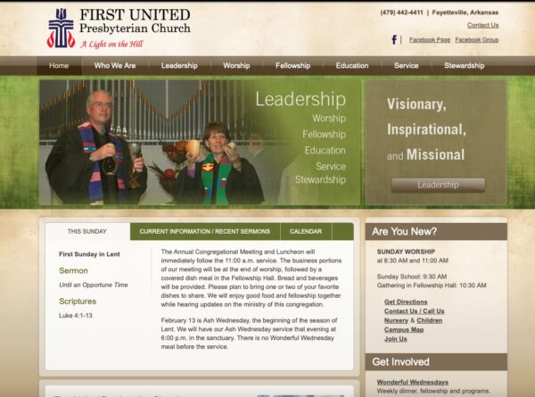 The FUPC Logo - First United Presbyterian Church